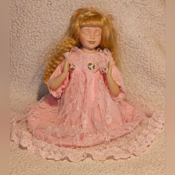 Other | Vintage Praying Porcelain Doll | Poshmark